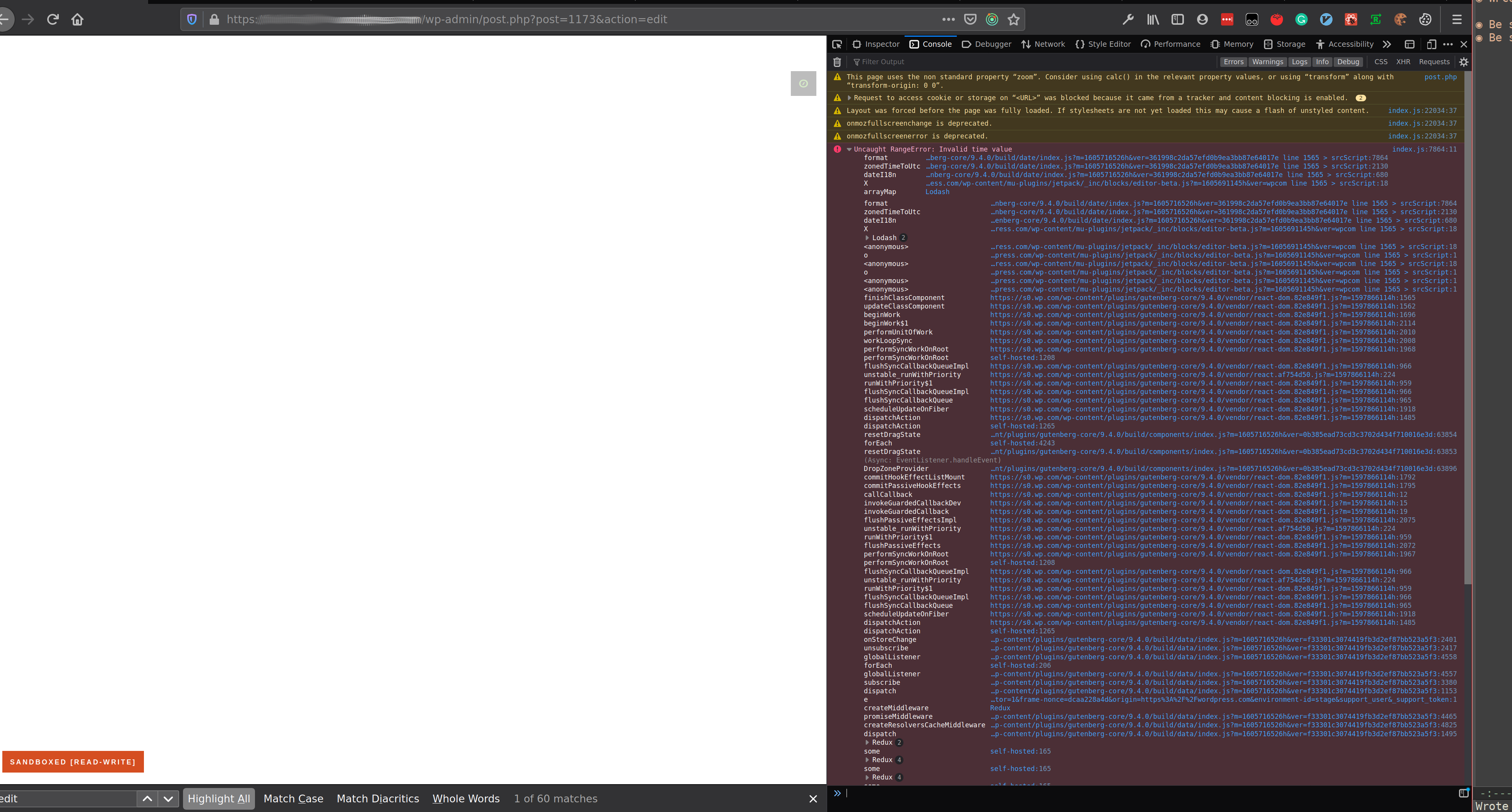 Jetpack blocks not being loaded/found on Gutenberg 9.4 on WPCOM/AT when using Firefox · Issue ...