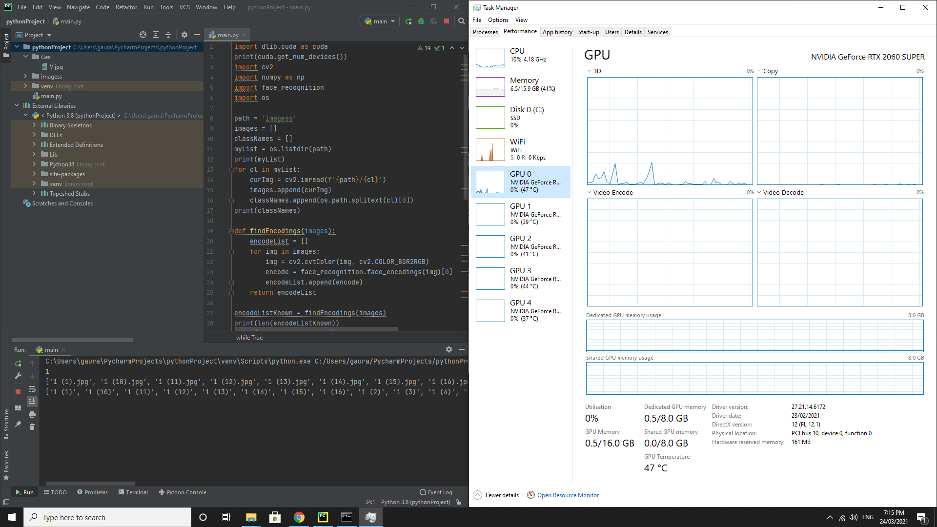 Not using GPU · Issue #1295 · ageitgey/face_recognition · GitHub