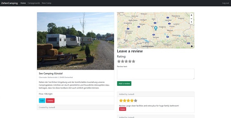 GitHub - JustasBac/camping