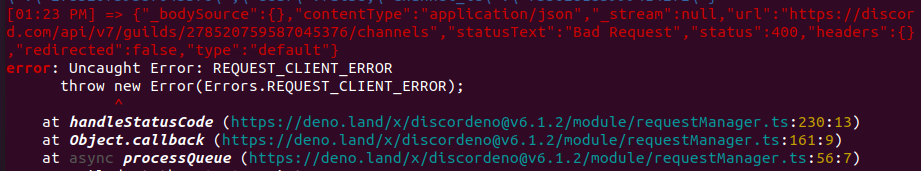 Unable to create guild channel with specified channel type · Issue #70 · discordeno/discordeno ...