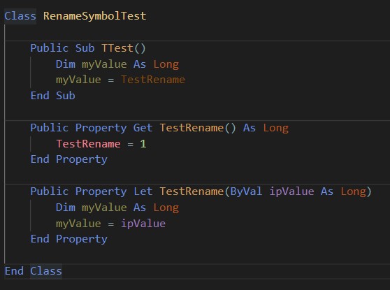 Rename Symbol ignores Let part of property pair · Issue #481 ...