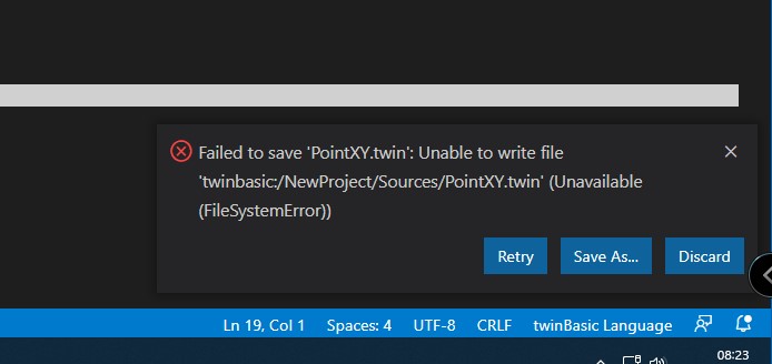 Another editor crash · Issue #520 · twinbasic/twinbasic · GitHub