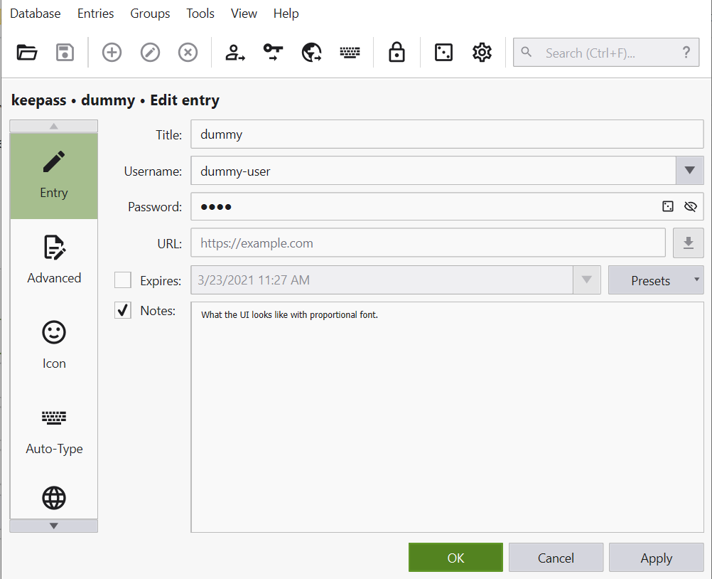 Font Size In Notes Too Small Issue 6286 Keepassxreboot keepassxc 