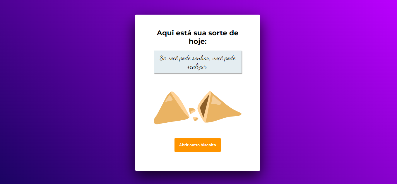 GitHub - karinalumy/Biscoito-da-sorte