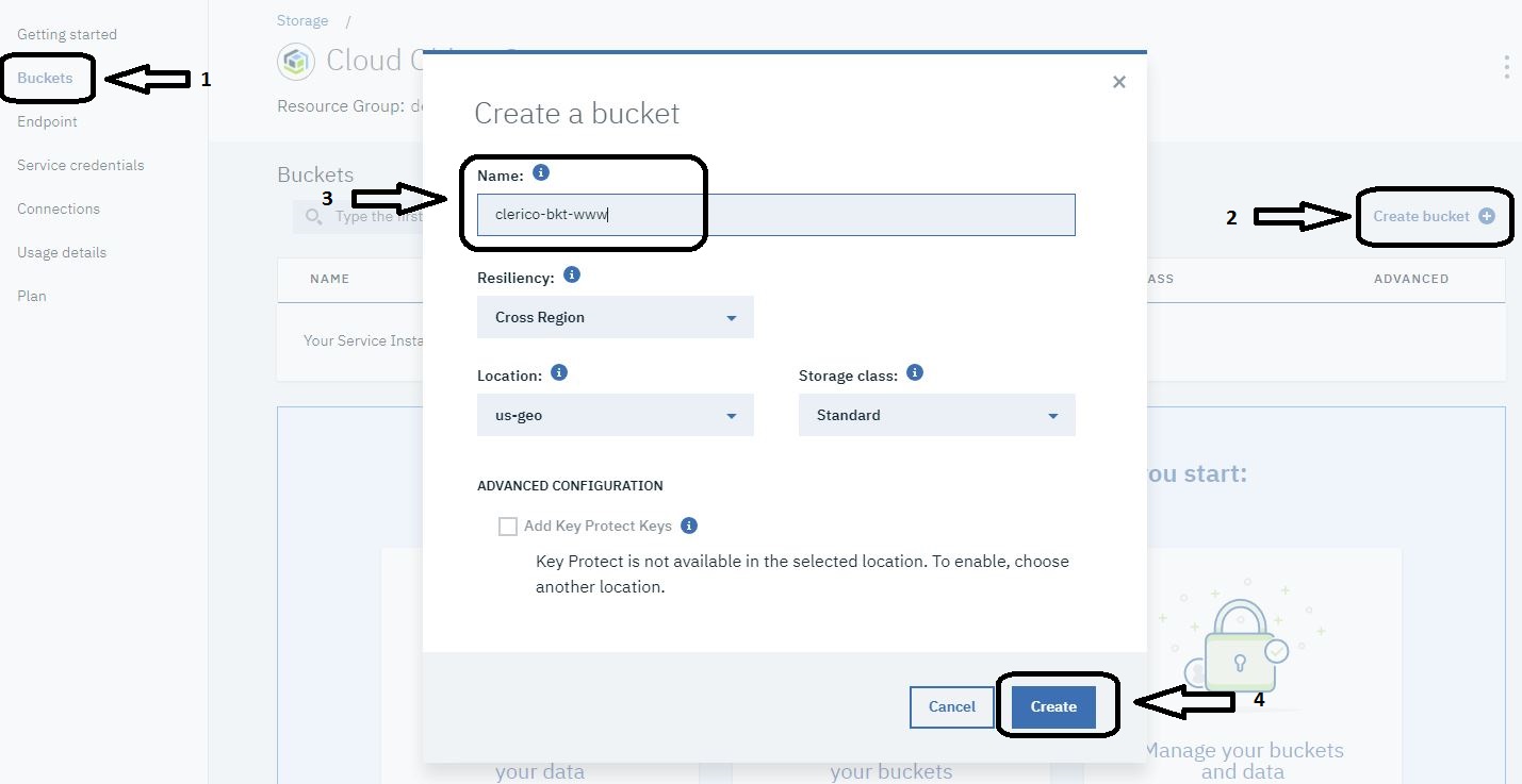 GitHub - bclerico/IBM-COS-Tutorial: IBM Cloud Object Storage