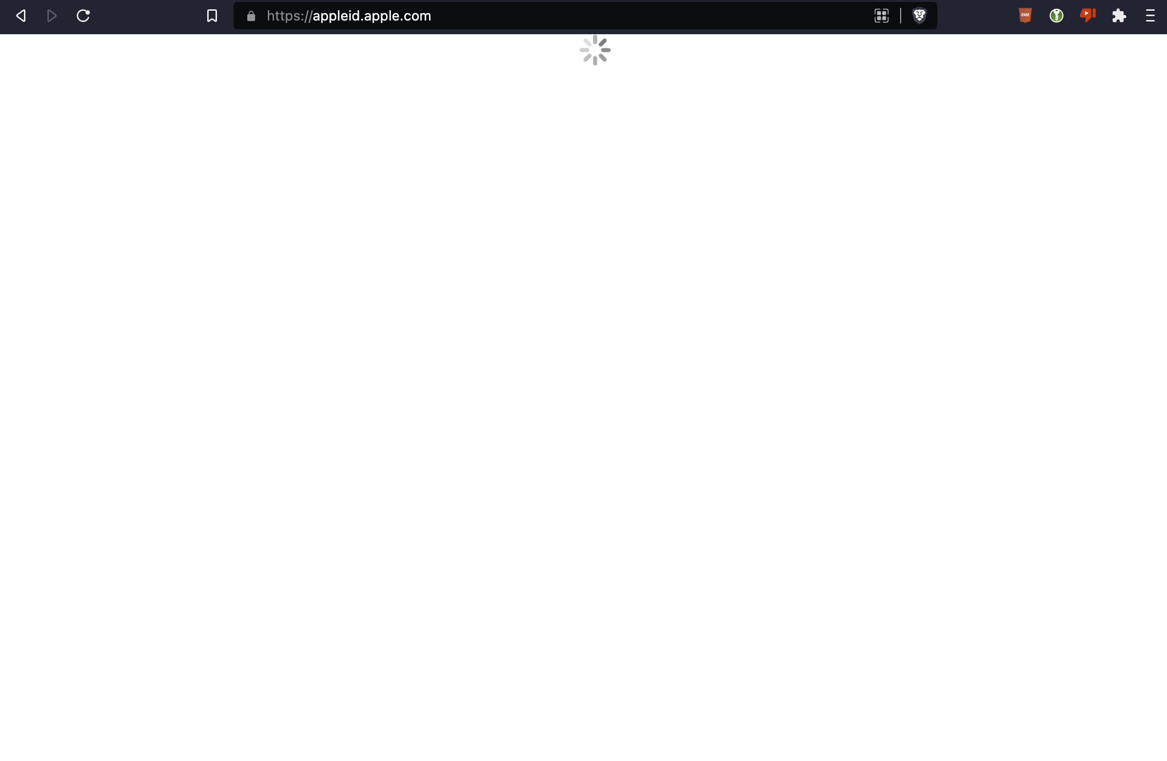 Fail To Render Apple Id Websites Regardless Of Shield Status · Issue 20910 · Bravebrave