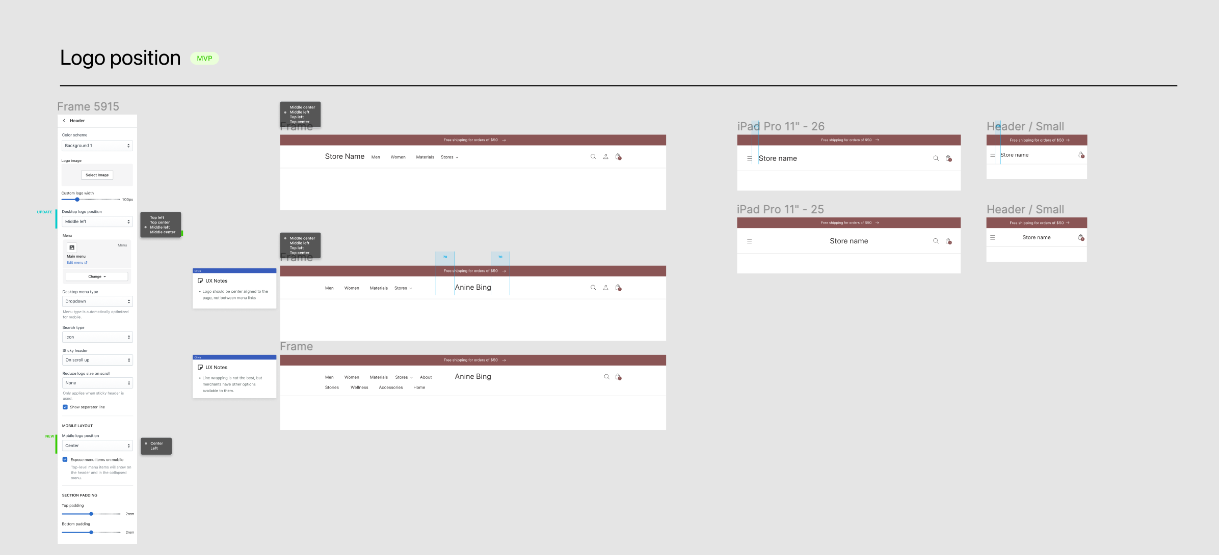 [Header] Logo position enhancements · Issue #1416 · Shopify/dawn · GitHub