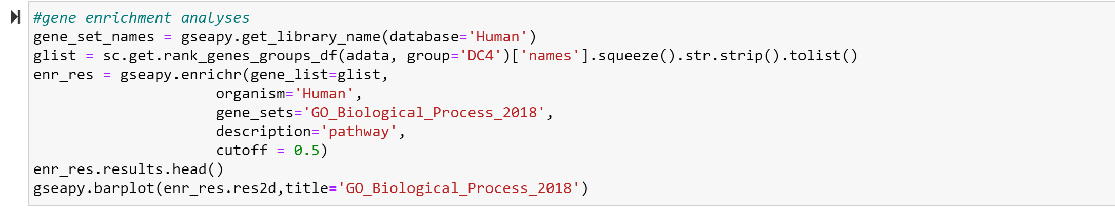 GSEApy Exception: Error analyzing gene list · Issue #117 · zqfang ...