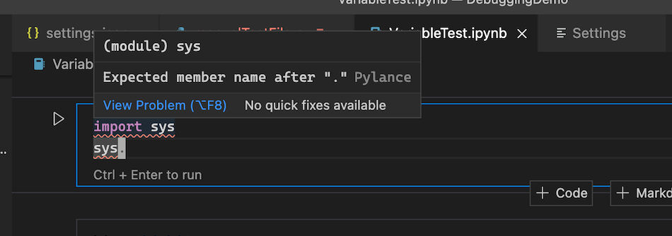 Native notebook puts a squiggle on all the text of a cell for errors · Issue #5514 · microsoft ...