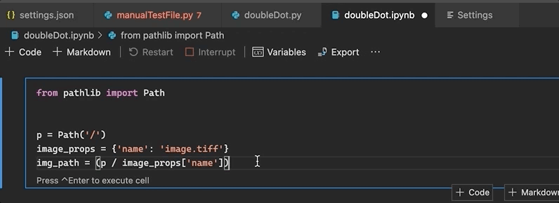 Completion on dot inputs double dot · Issue #6200 · microsoft/vscode ...