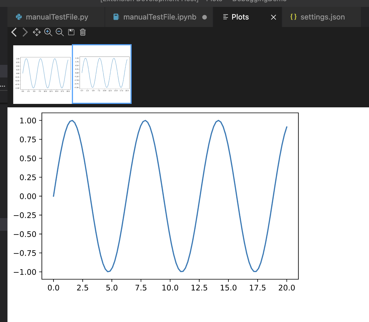 Test: Default Jupyter notebook plots to PNG and support PNGs in plot ...