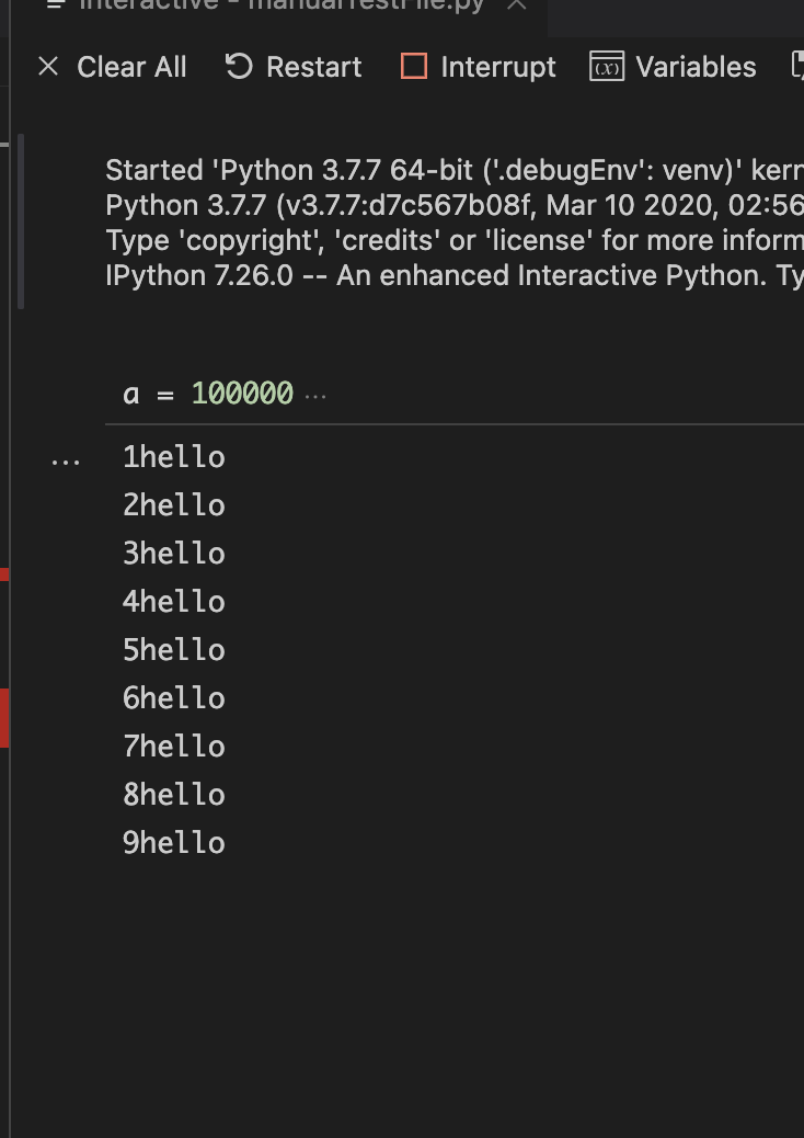 No Stdout From Nstartupcommands · Issue 7434 · Microsoftvscode Jupyter · Github