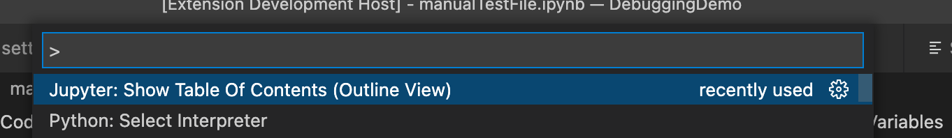 Test: Outline button in Jupyter notebooks · Issue #133901 · microsoft ...