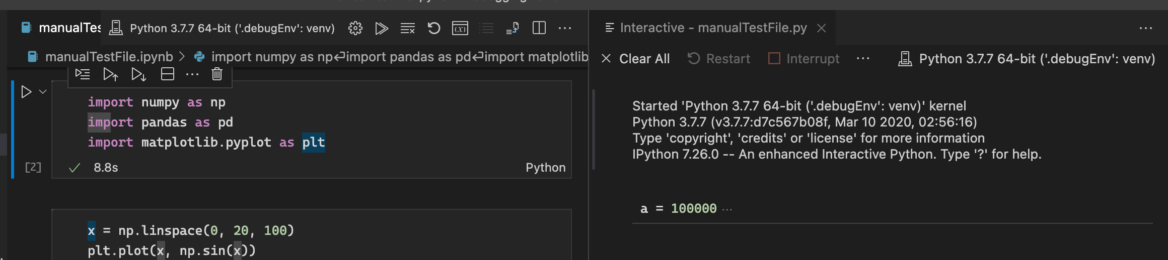Hiding Notebook Level Toolbar Doesnt Result In Toolbar Icons Being Displayed In Editor Toolbar