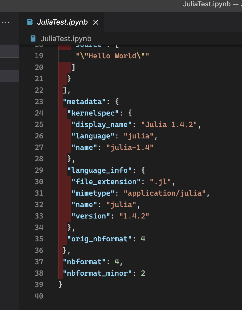 Extensions can't write spec conform Jupyter notebook files · Issue ...