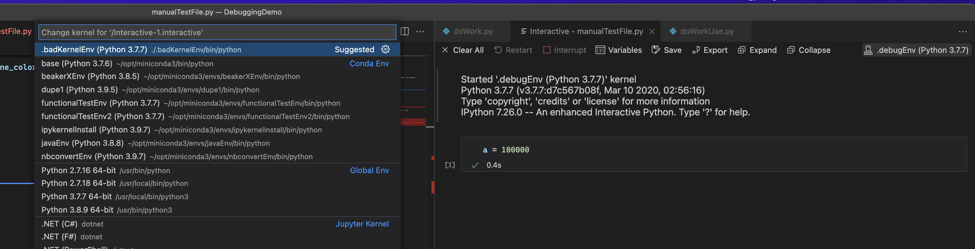 Interactive Window has wrong suggested kernel listed. · Issue #8424 ... Interactive Window has wrong suggested kernel listed. · Issue #8424 ...