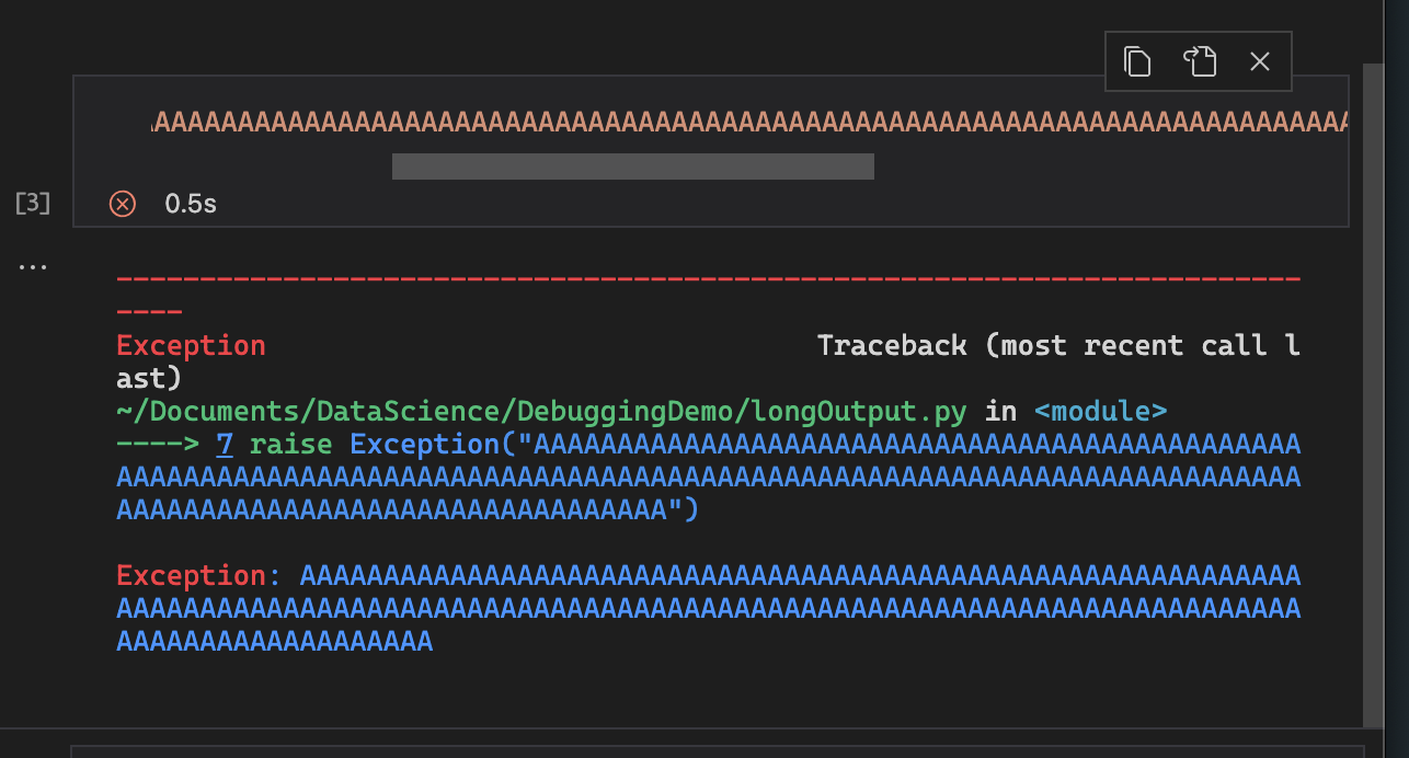 Notebook Output Wont Scroll Horizontally Cant See Error Explanation · Issue 137333