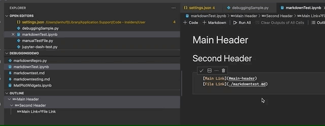 Markdown heading link doesn't seem to scroll the heading correctly on ...