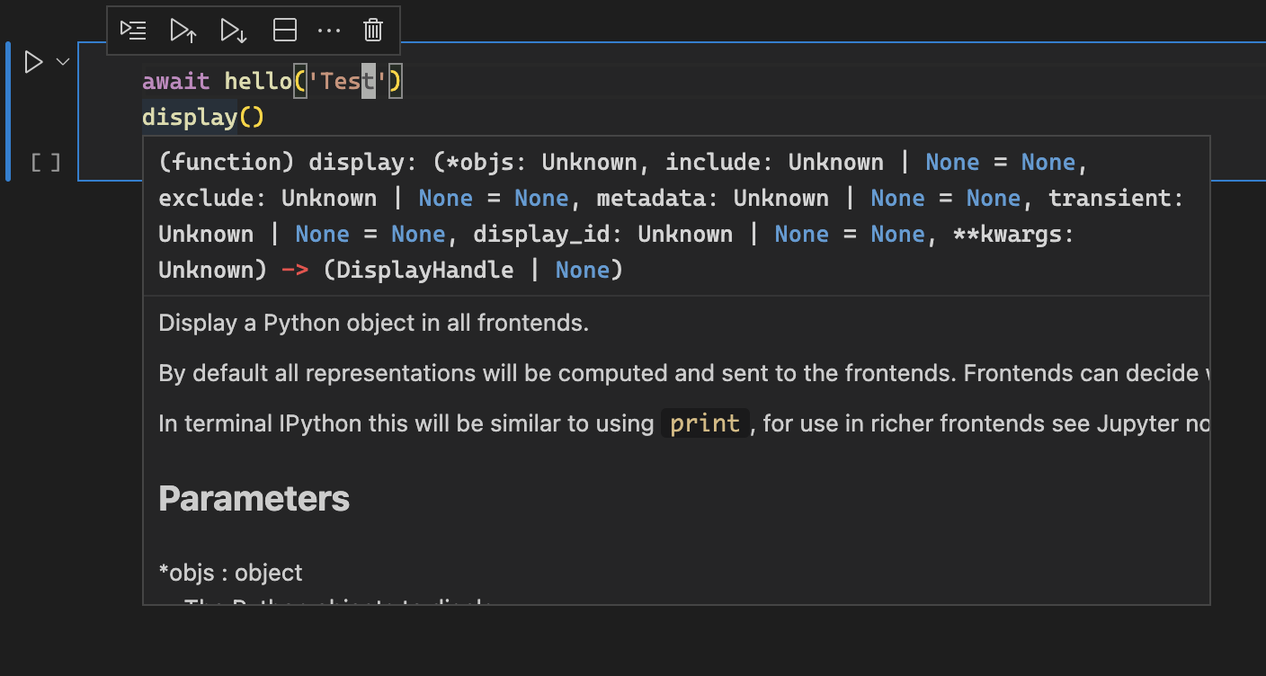 display() helper marked as error · Issue #8539 · microsoft/vscode ...