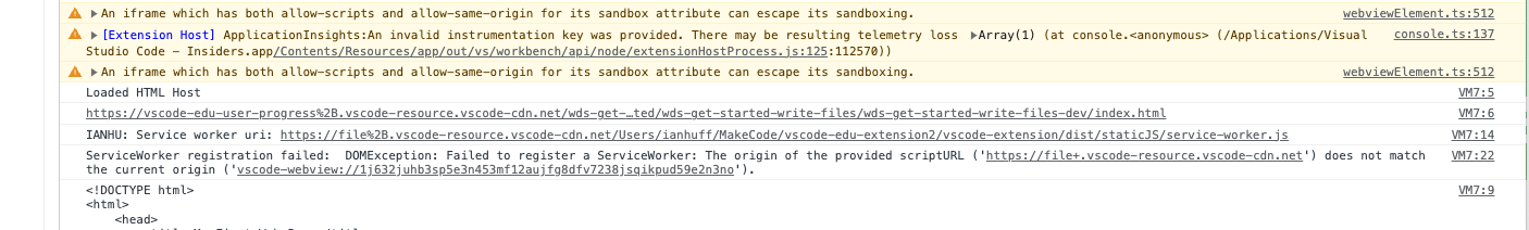 Allow for webviews to run service workers · Issue #194751 · microsoft/vscode · GitHub