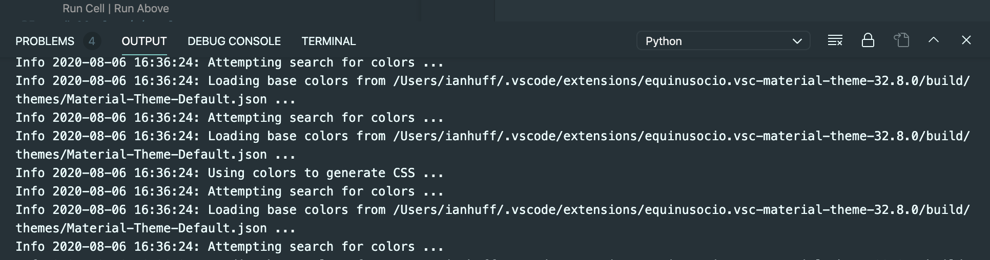 interactive window not opening in other conda environment · Issue #1657 ...