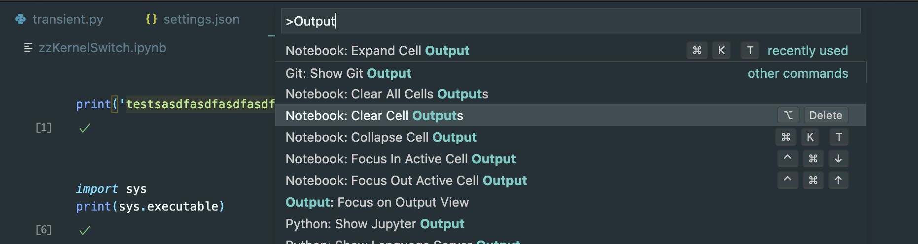 Button To Clear The Output Of A Single Cell Issue 568 Microsoft 