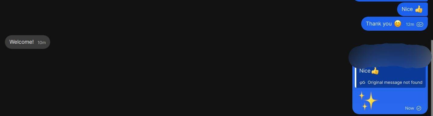 Signal desktop doesn't have the 'Story' feature, so replies to story ...