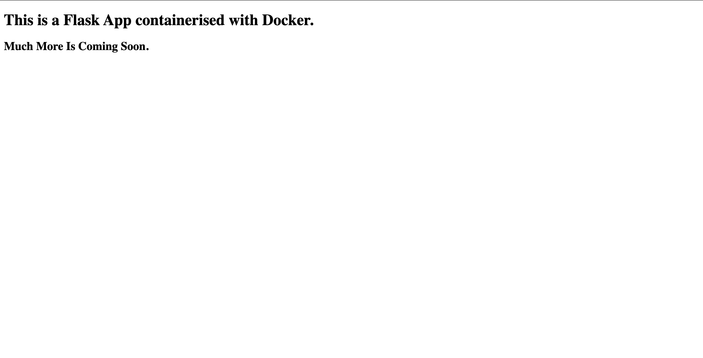 Github Rohankolappa Flask Application Using Docker In This Project A Docker Container Was