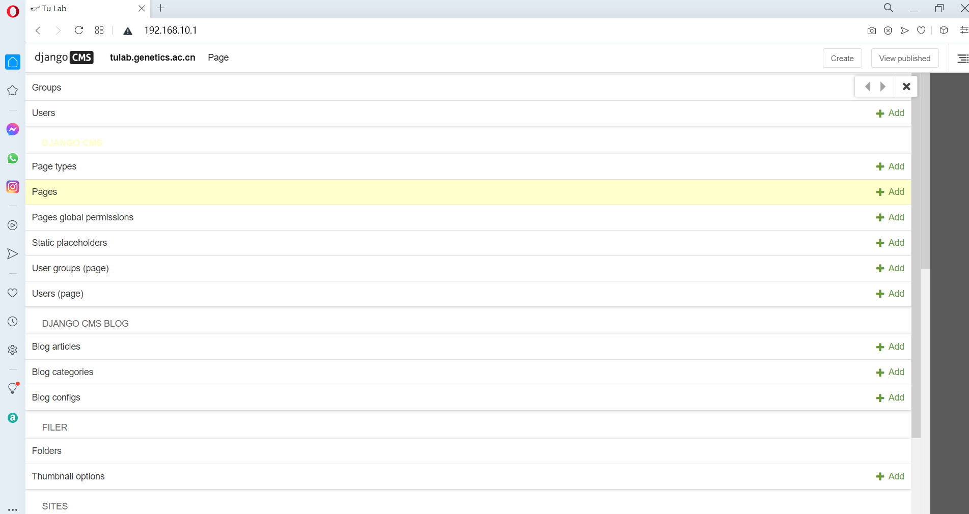 Page admin tree-view does not display sub-pages with CMS 3.4 / Django 1.9 · Issue #5694 · django ...