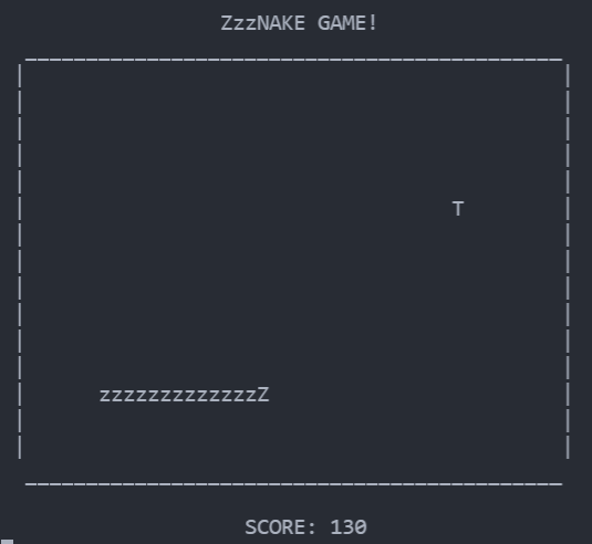 GitHub - saksham-chaturvedii/Znake-Game-Project: Snake Game. Refer to the README.md for details.