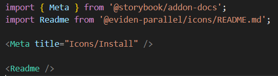 Unable to embed mdx/md documents within mdx doc page stories · Issue ...