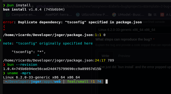 Phantom duplicated pacakge in package.json · Issue #6267 · oven-sh/bun · GitHub