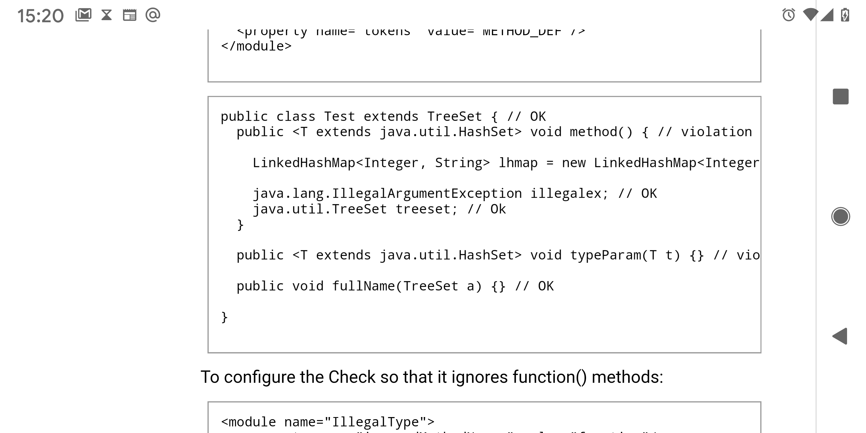 Ability to keep mobile mode when mobie phone is vertical position · Issue #8397 · checkstyle ...
