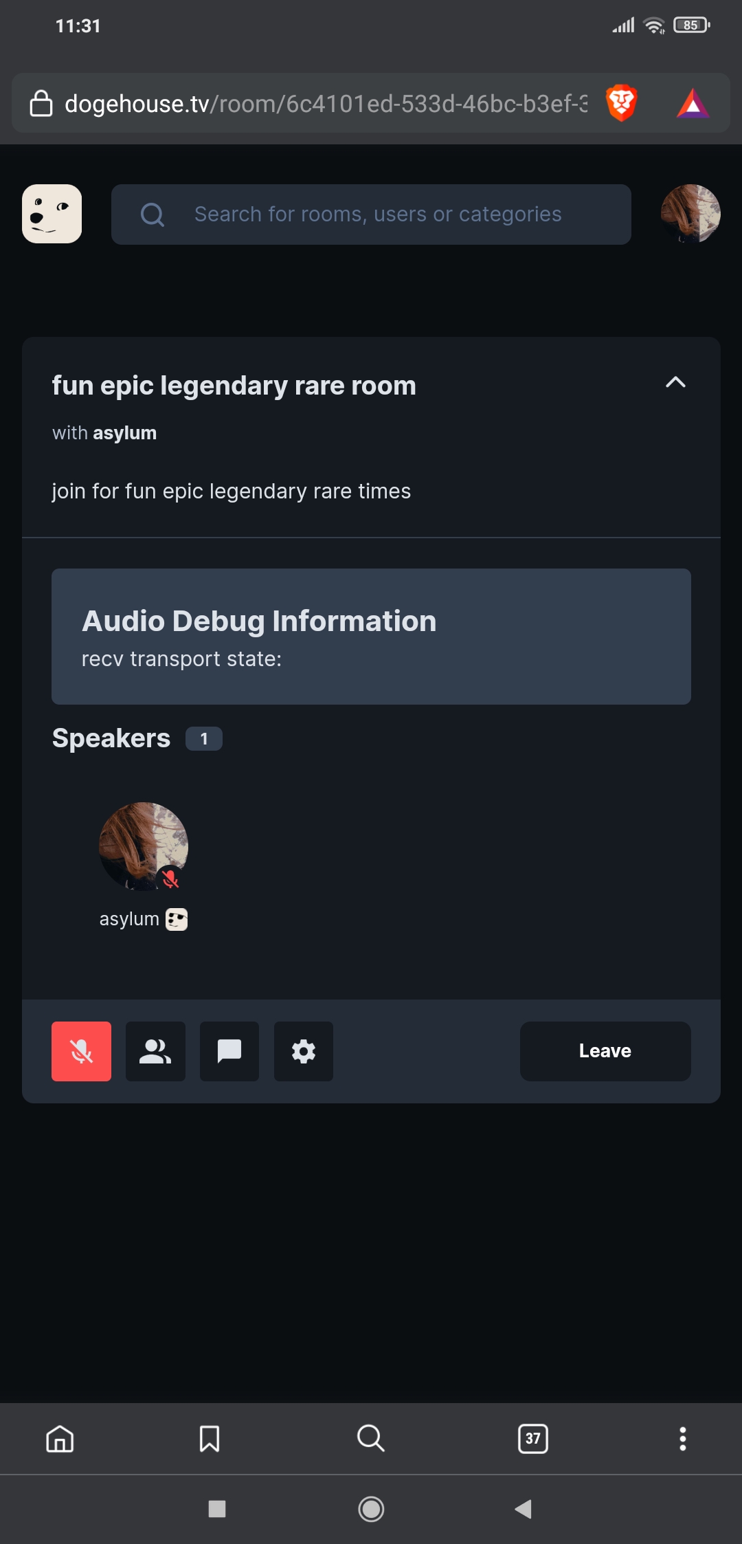 Room doesn't appear in rooms and empty recv transport state · Issue #2246 · benawad/dogehouse ...
