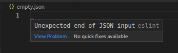 cy.fixture() throws parse error when an empty JSON file is used as fixure. · Issue #20292 ...
