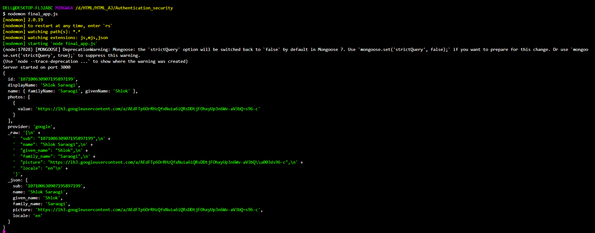 GitHub - Shlok2/Authentication_Secrets