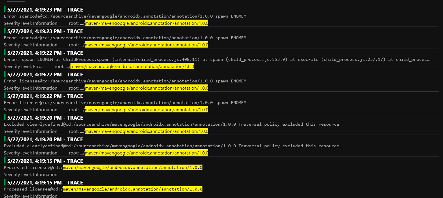 Investigate Partially Harvested components · Issue #841 · clearlydefined/service · GitHub