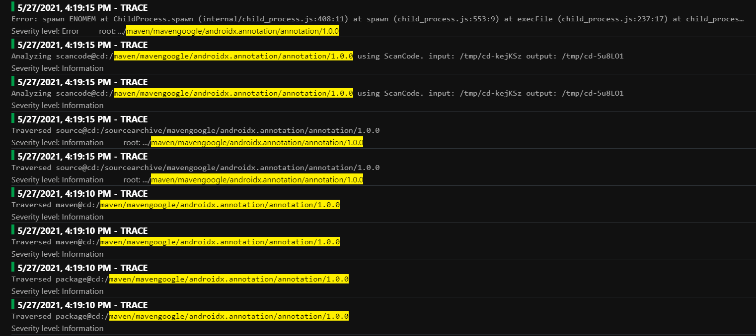 Investigate Partially Harvested components · Issue #841 · clearlydefined/service · GitHub