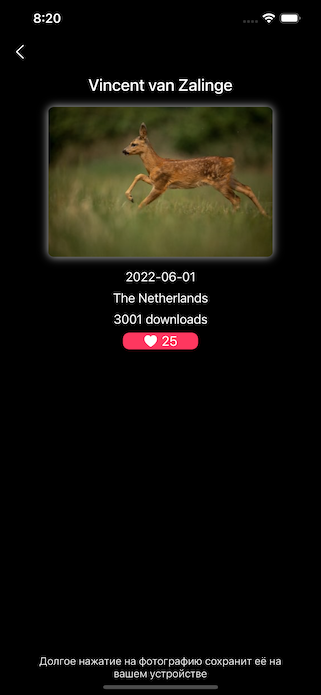 GitHub - JoinTheGame1/Unsplash_gallery: Просмотр фотографий с Unsplash