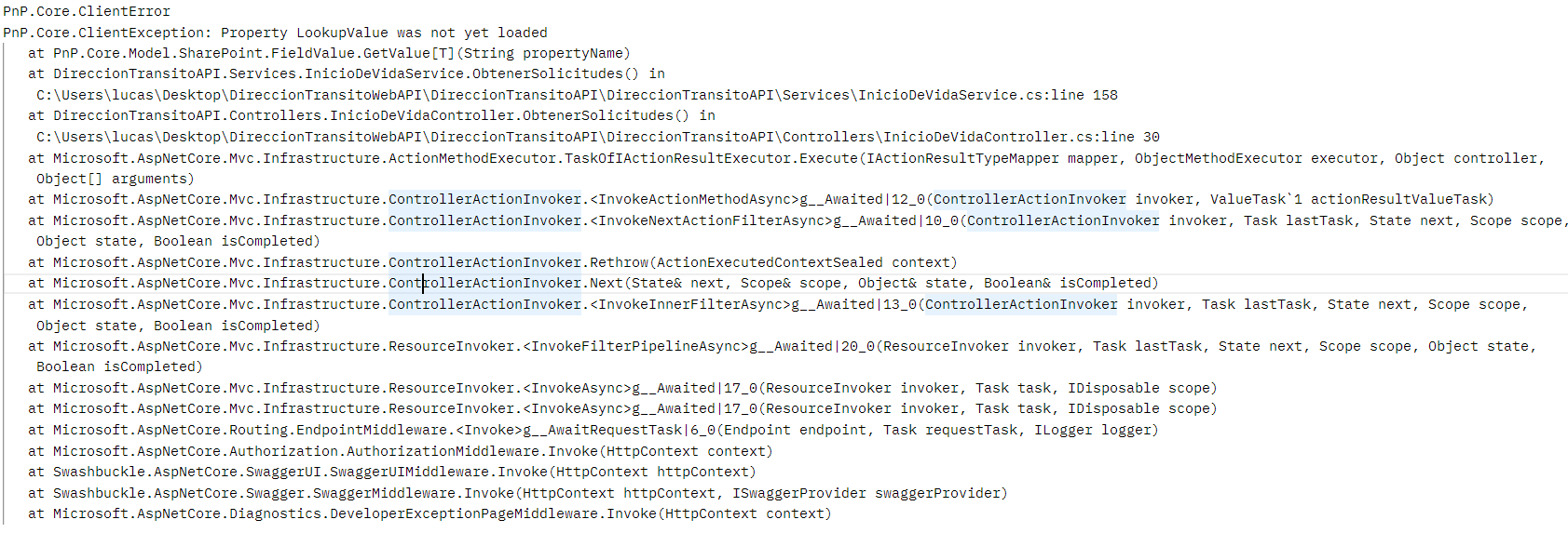 Can't get LookupValue from ListItems · Issue #1007 · pnp/pnpcore · GitHub