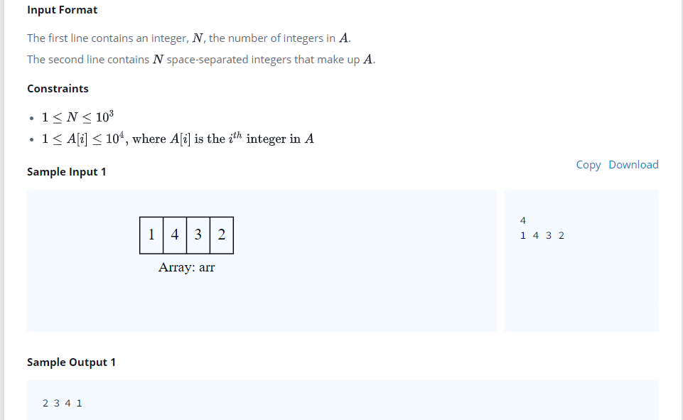 Array - DS HackerRank · Issue #2045 · Ayush7614/Daily-Coding-DS-ALGO-Practice · GitHub