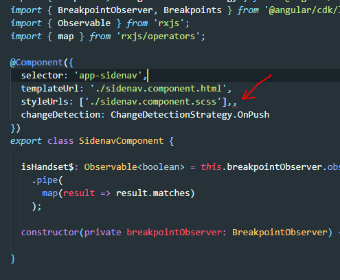 schematics for generating a component with onpush change detection strategy should not generate ...