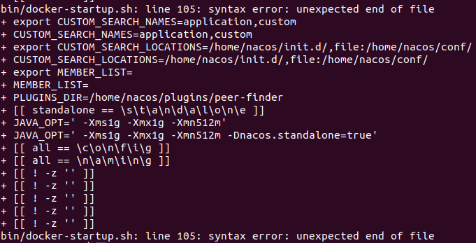 最近一次更新后，镜像无法正常使用 · Issue #195 · nacos-group/nacos-docker · GitHub