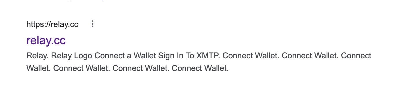 Update content for Google search result · Issue #43 · relaycc/relay · GitHub
