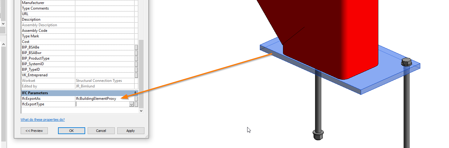 No parameters on Steel Connection objects · Issue #348 · Autodesk/revit-ifc · GitHub
