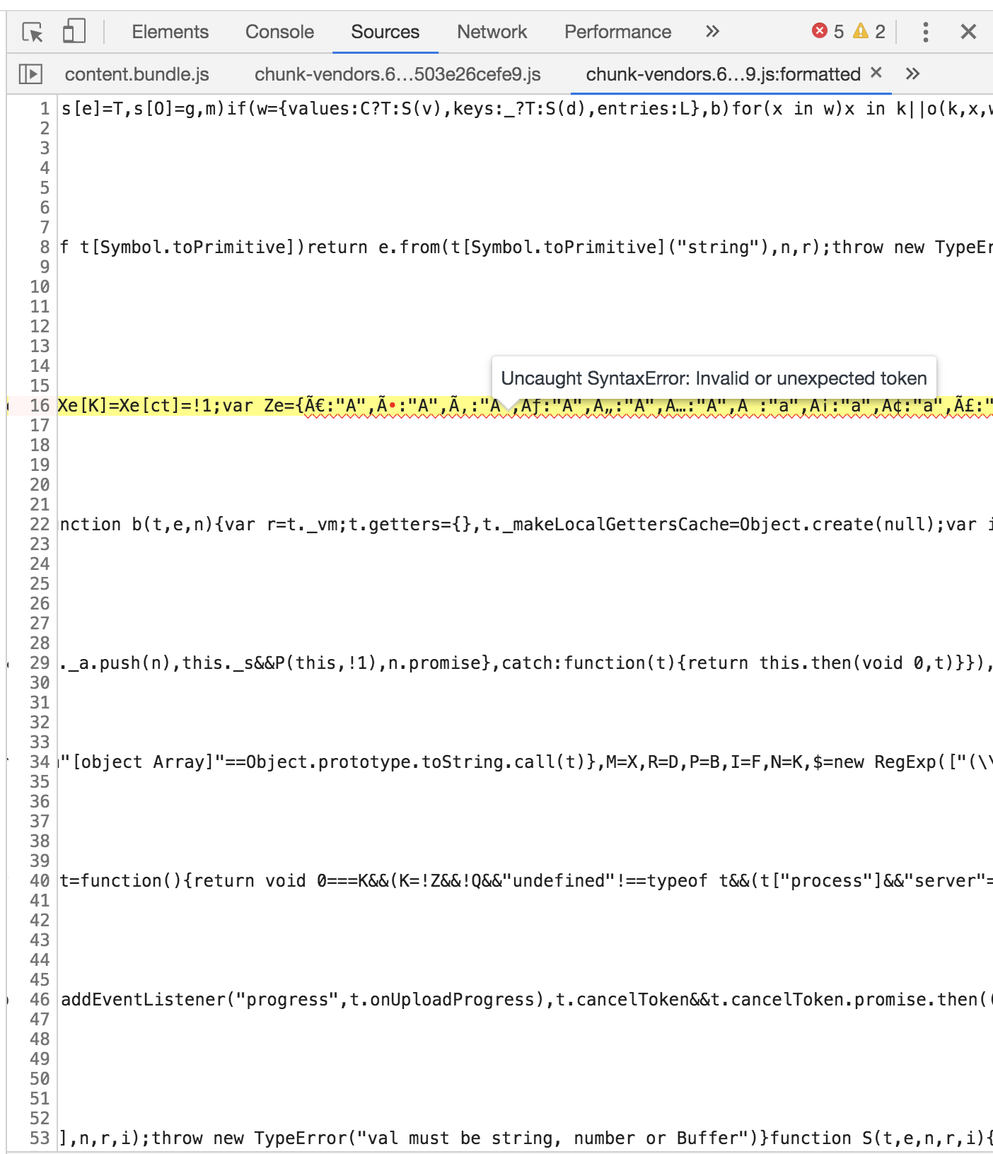 Breaks in production mode · Issue #11347 · vuejs/vue · GitHub