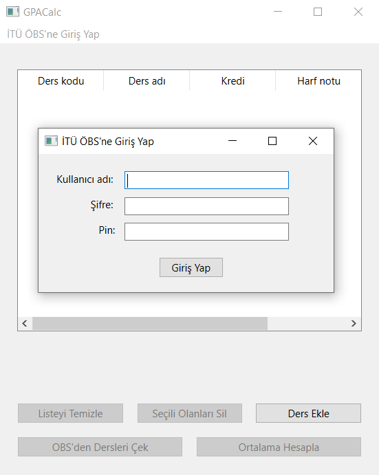GitHub - canetizen/GPACalc: Grade scraper and GPA calculator for ITU students.