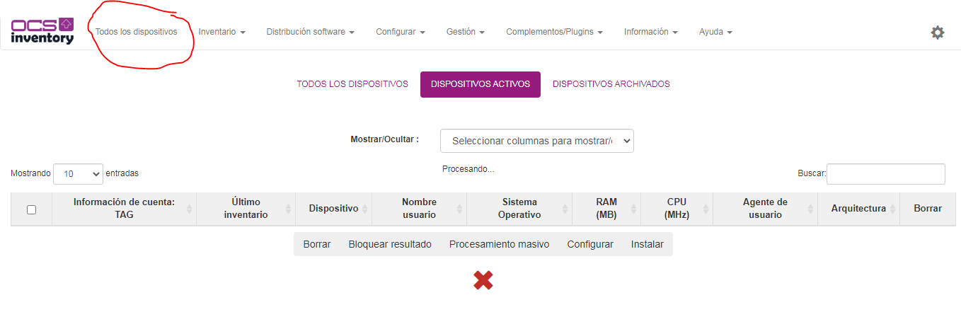 [bug] Does Not Display The Devices · Issue 1158 · Ocsinventory Ng Ocsinventory Ocsreports · Github