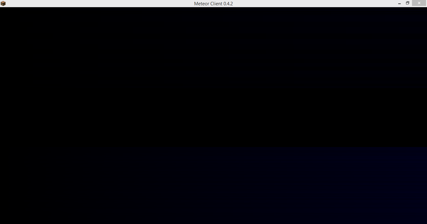 [Bug] Black screen GUI · Issue #343 · MeteorDevelopment/meteor-client ...