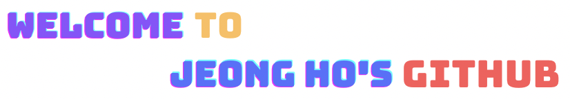 pjh1011409 (JeongHo Park) · GitHub